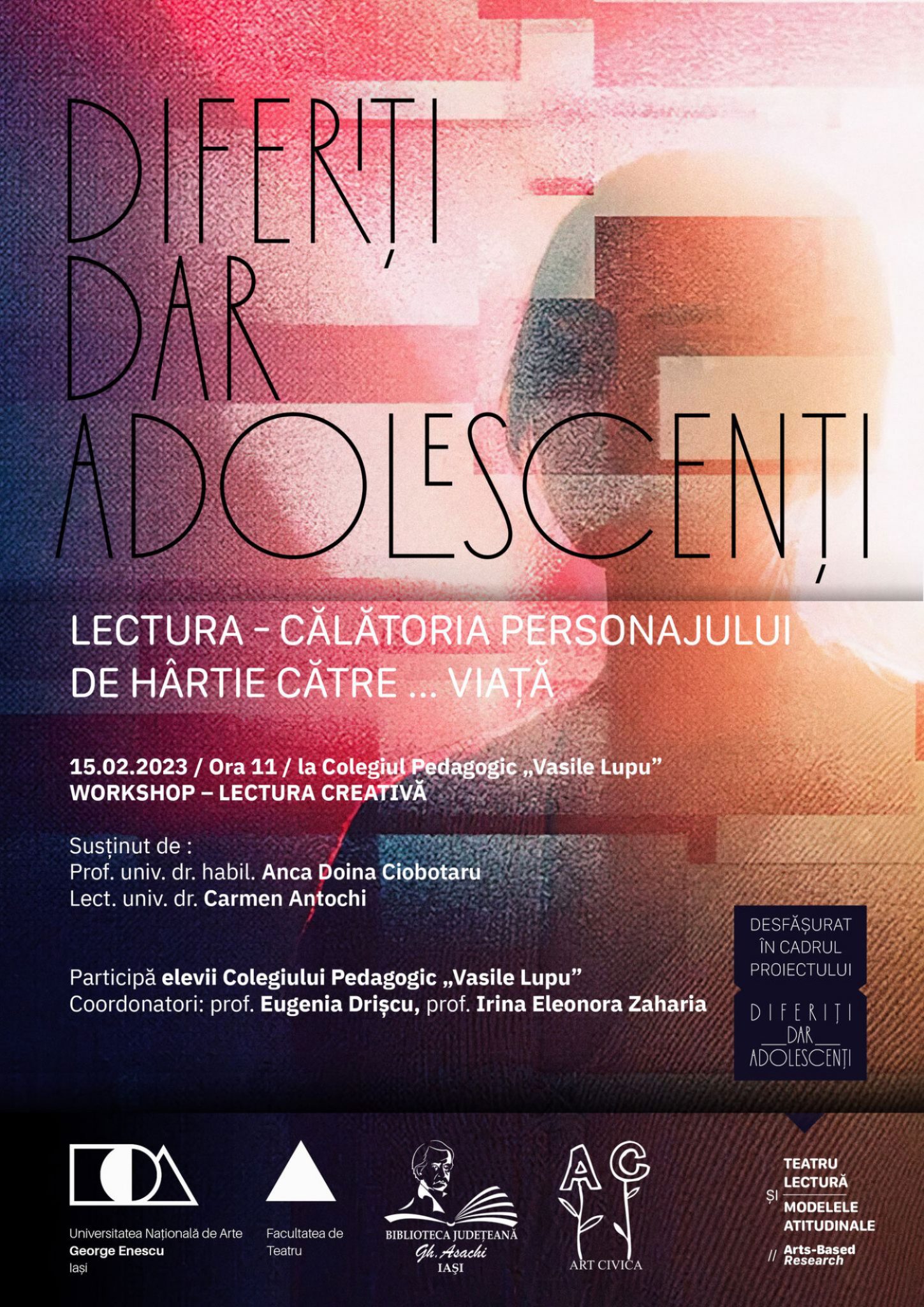 „Diferiți, dar adolescenți”: LECTURA – Călătoria personajului de hârtie ...
