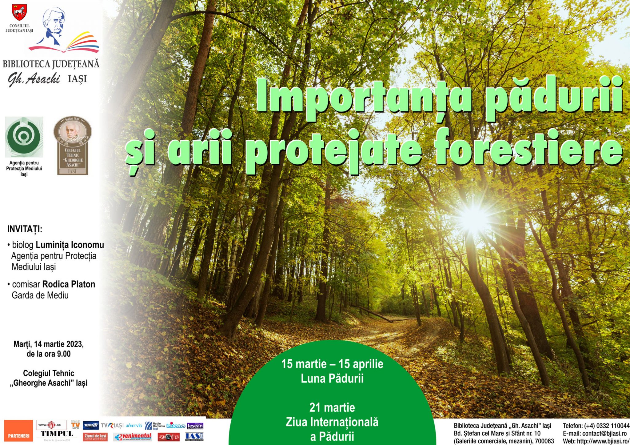Importanța Pădurii și arii protejate forestiere – Biblioteca Judeţeană ...